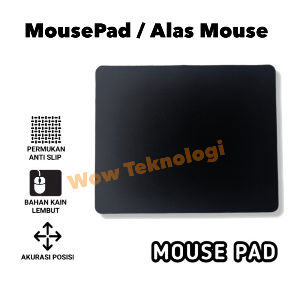 Jual Mousepad Polos Alas Mouse pad Kantor / Gaming Game Anti Slip ...