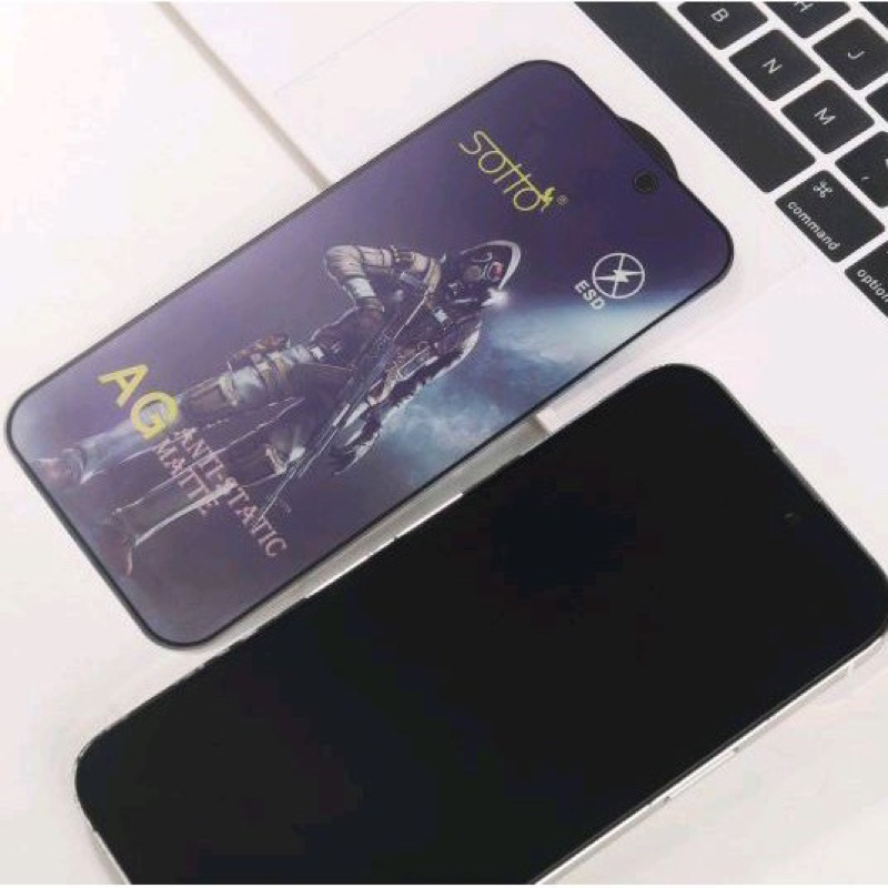 Jual Tempered Glass anti Static Matte Redmi A1 A1+ A1 Plus A2 A2+ A2 ...