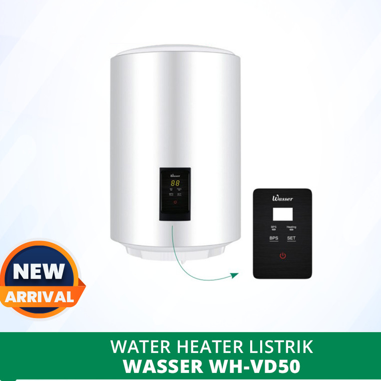 Jual Water Heater Pemanas Air Listrik 50 Liter Wasser Terra 50 WH-VD50 | Shopee Indonesia