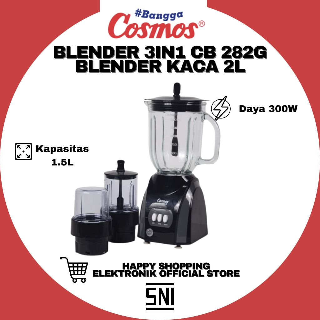 Jual Cosmos Blender 3in1 CB 282G Blender 2L/CB282G/CB 282G/CB 282 G/CB ...