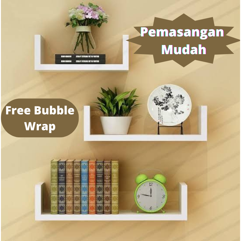 Jual Rak Dinding Ambalan Rak Dinding Estetik Murah | Shopee Indonesia