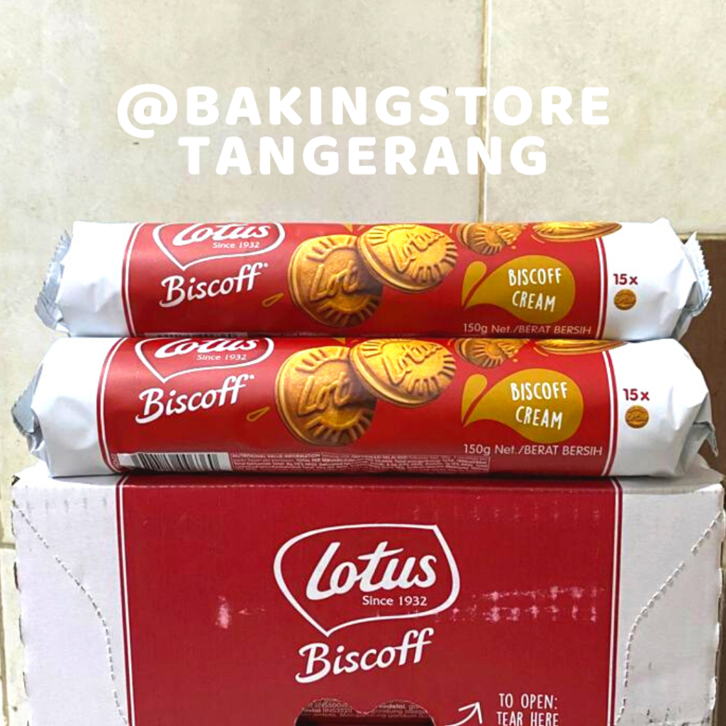 Jual Lotus Biscoff Sandwich Biscuits Cookies 150 gr | Shopee Indonesia