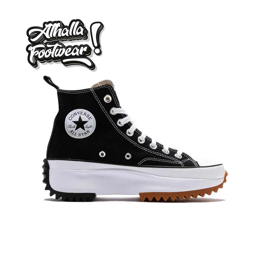 Jual Sepatu Run Star Hike Lugged High Black White | Shopee Indonesia