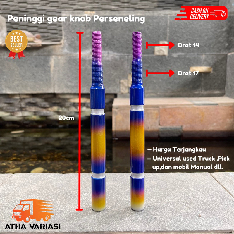 Jual Peninggi Gear knob perseneling truk,pick up dan mobil manual ...