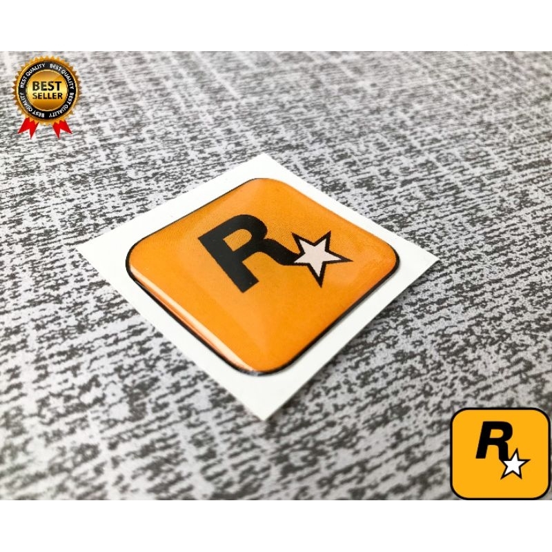 Jual STIKER EMBLEM ROCKSTAR GAMES - STICKER ROCKSTAR GAME | Shopee ...