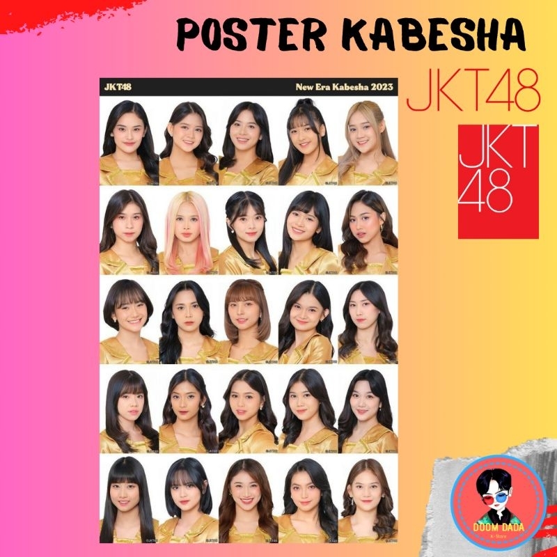 Jual POSTER KAYU KABESHA JKT48 NEW ERA - BEBAS PILIH MEMBER | Shopee ...