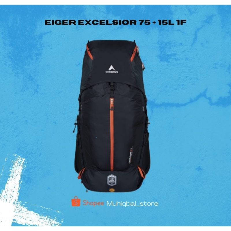 Jual EIGER EXCELSIOR 75+15L, EIGER EQUATOR TREK 65L (Baru) | Shopee Indonesia
