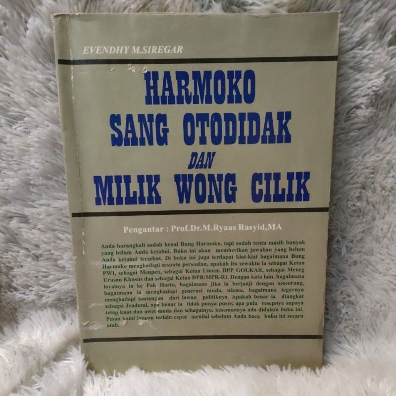 Jual harmoko sang otodidak dan milik wong cilik | Shopee Indonesia