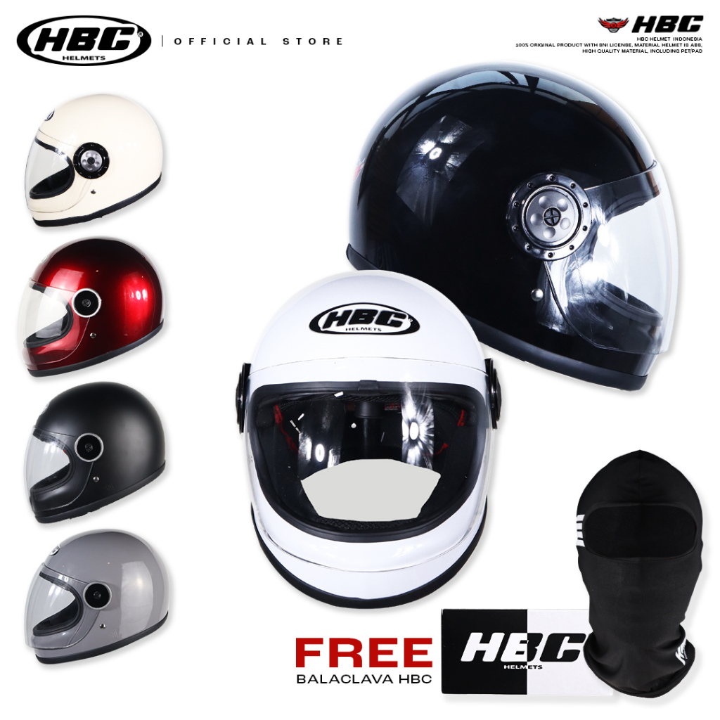 Jual HBC Helm Apolo Solid | Shopee Indonesia