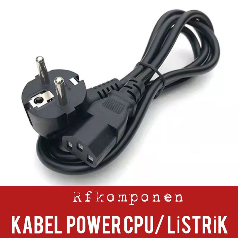 Jual KABEL POWER CPU / LİSTRİK / PRİNTER LAPTOP / PSU TO MONİTOR ...