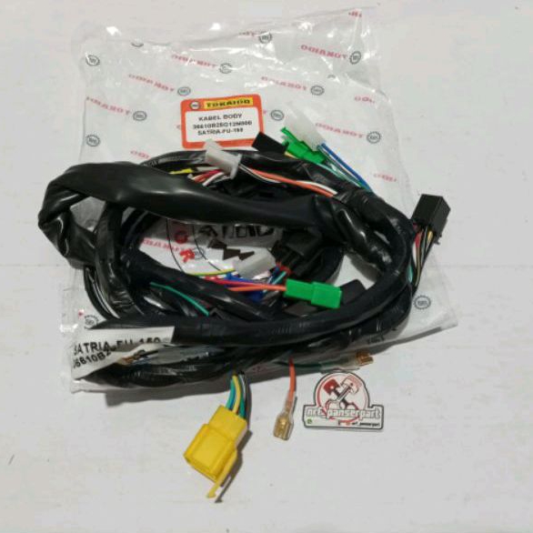 Jual KABEL BODI SATRIA FU 150//KBL BODY SET SUZUKI SATRIA 150 FU LAMA ...