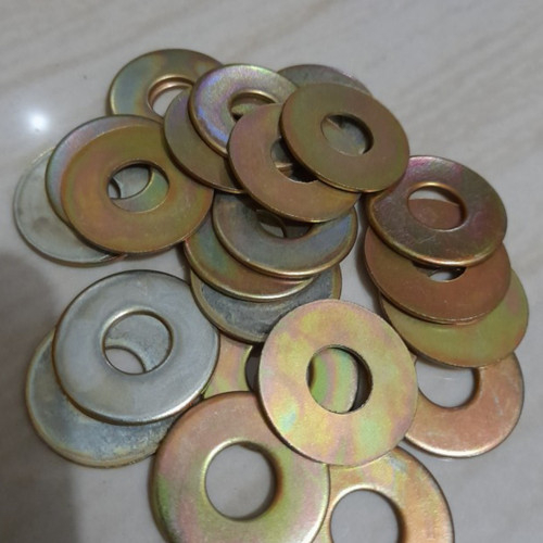 Jual Ring Baut Ring Plat Kuning 1PCS M5/M6/M8/M10 | Shopee Indonesia