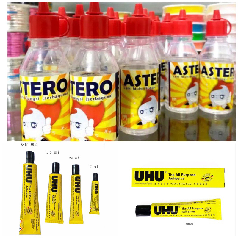 Jual Lem Astero - Lem Uhu - Lem Serbaguna - Lem - Lem Multifungsi ...