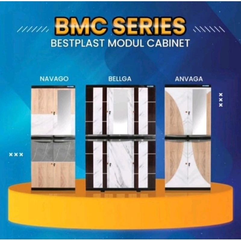 Jual Lemari Pakaian Plastik BestPlast BMC | Shopee Indonesia
