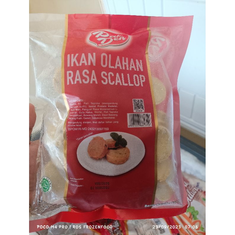 Jual PAK DEN Scallop 500g | Shopee Indonesia