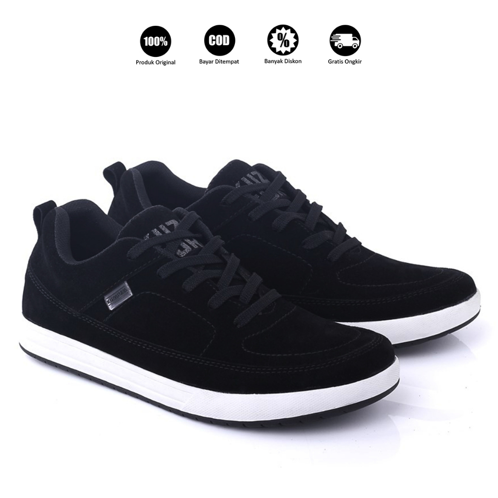 Jual Sepatu Pria Sneakers Original 100% Distro Kekinian Keren Kuliah Sekolah Hangout Formal ...