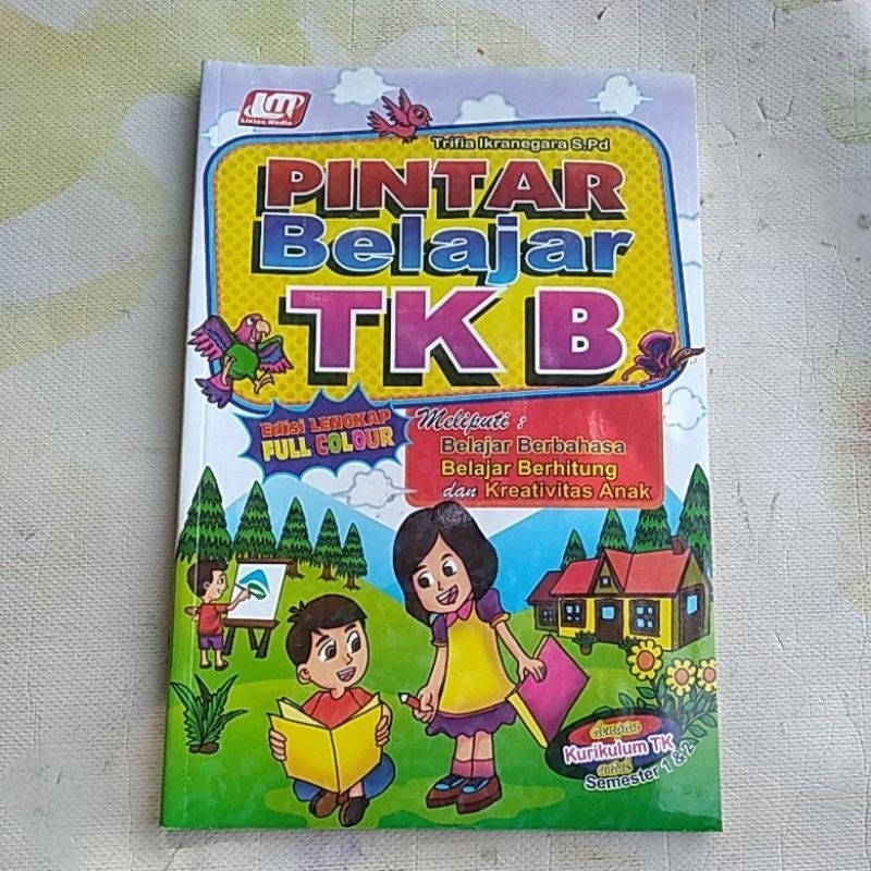 Jual PINTAR BELAJAR TK B ( TK BESAR ) EDISI LENGKAP FULL COLOUR) | Shopee Indonesia
