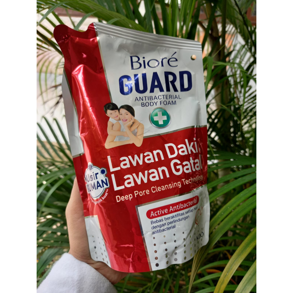 Jual Biore Guard Body Foam Active Antibacterial 400 ml | Shopee Indonesia