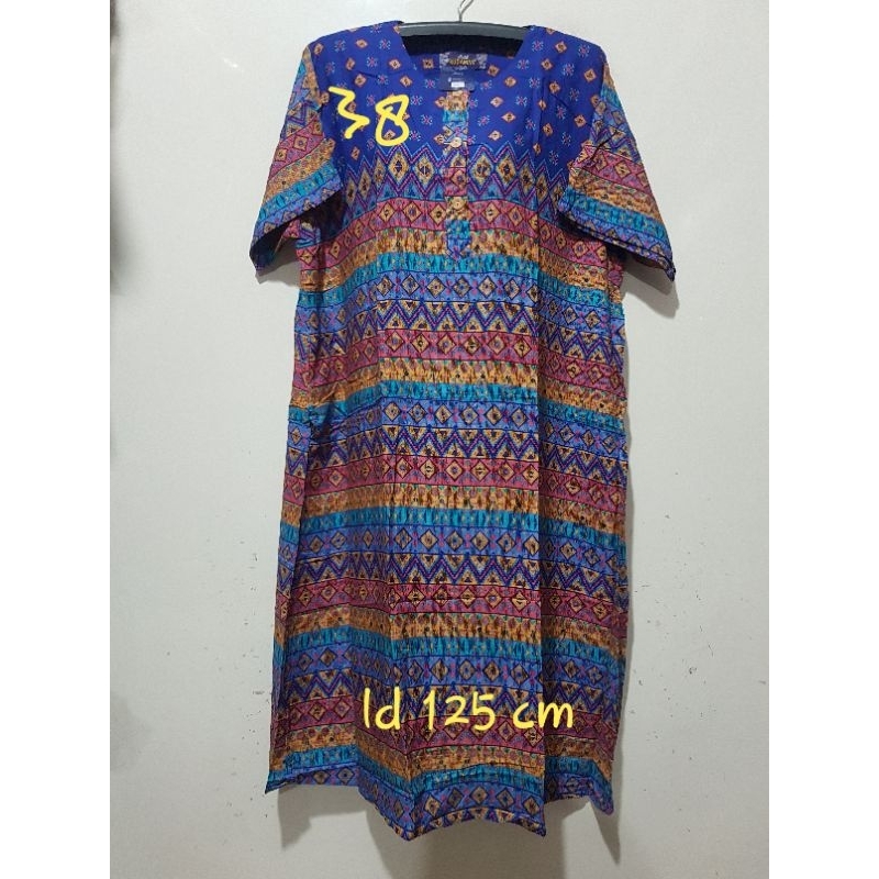 Jual YULI - DASTER BATIK 04 JUMBO LD 120 - 135 CM PB 113 CM KUDA MAS ...