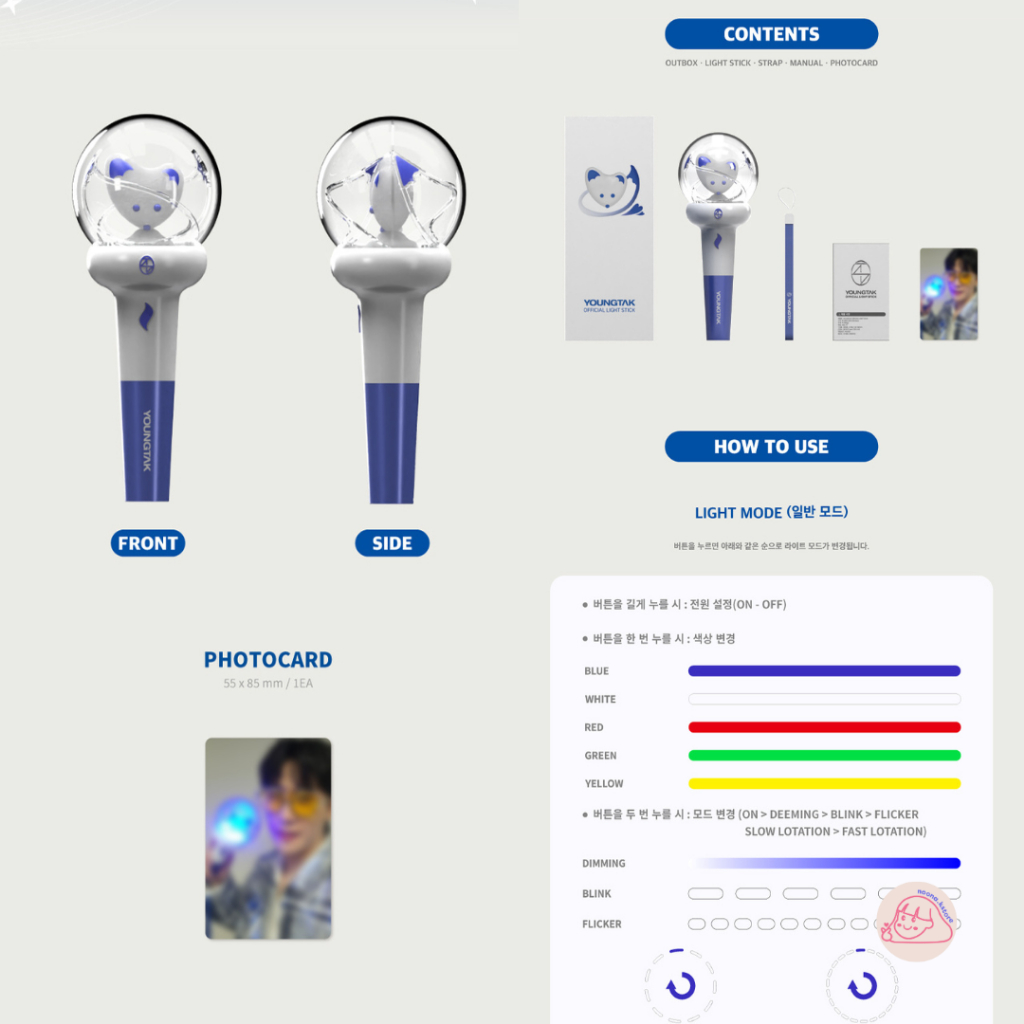 Jual [PO] YOUNGTAK | YOUNG TAK OFFICIAL LIGHTSTICK ver.2 | Shopee Indonesia