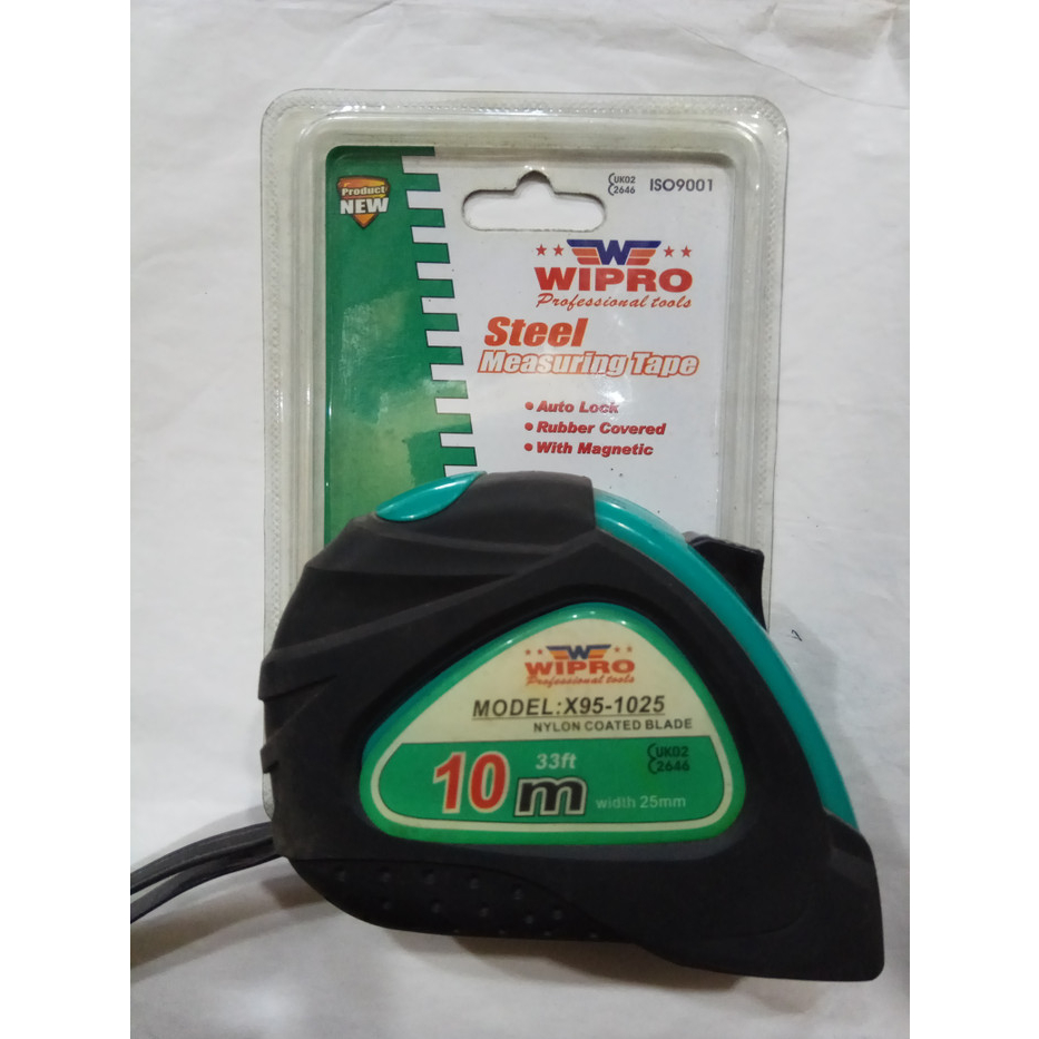 Jual Meteran Roll Meter Size 3M WIPRO X95 Meteran Tukang X-95 Roll ...