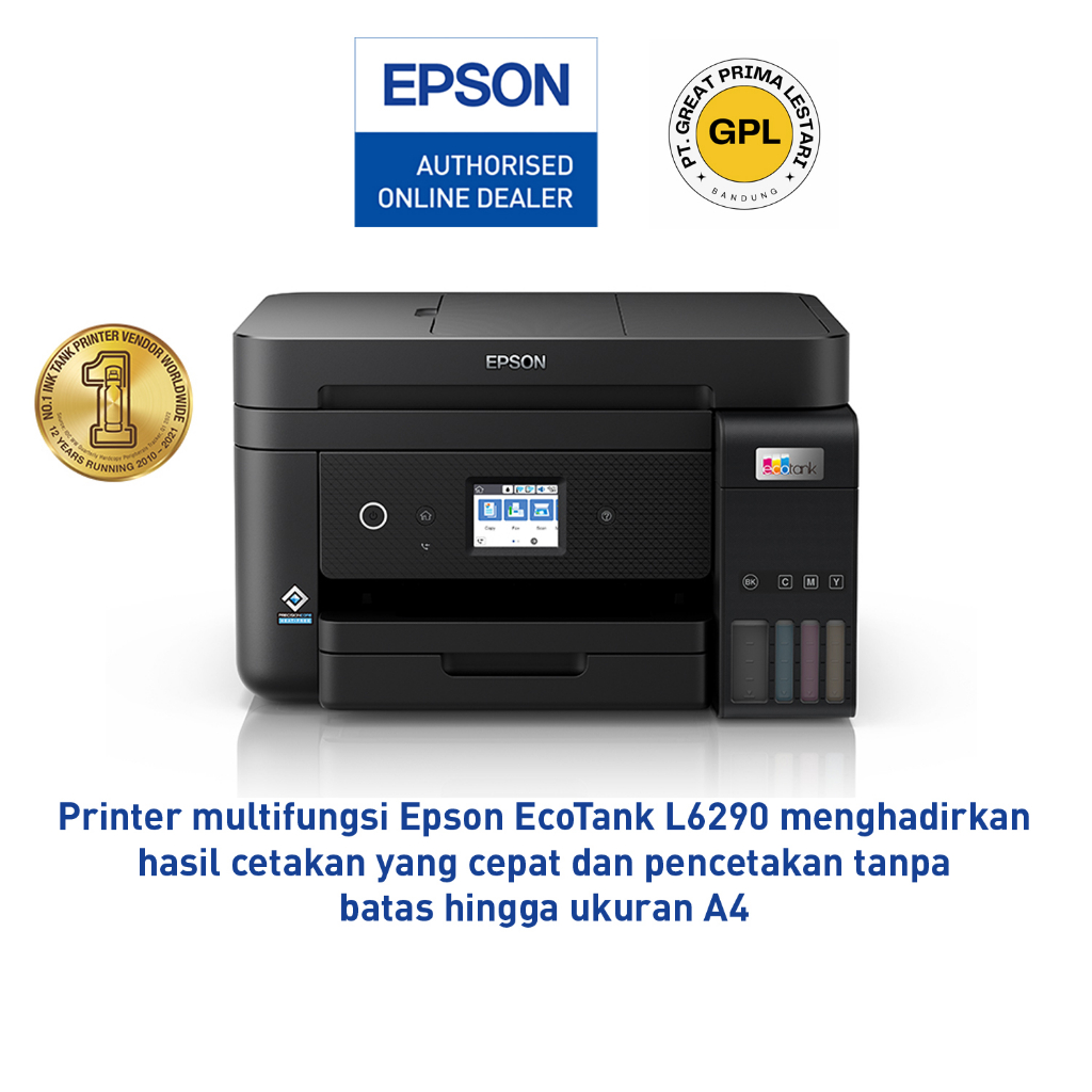 Jual Printer Epson L6290 L 6290 Print Scan Copy Fax Wi-Fi Duplex ADF ...