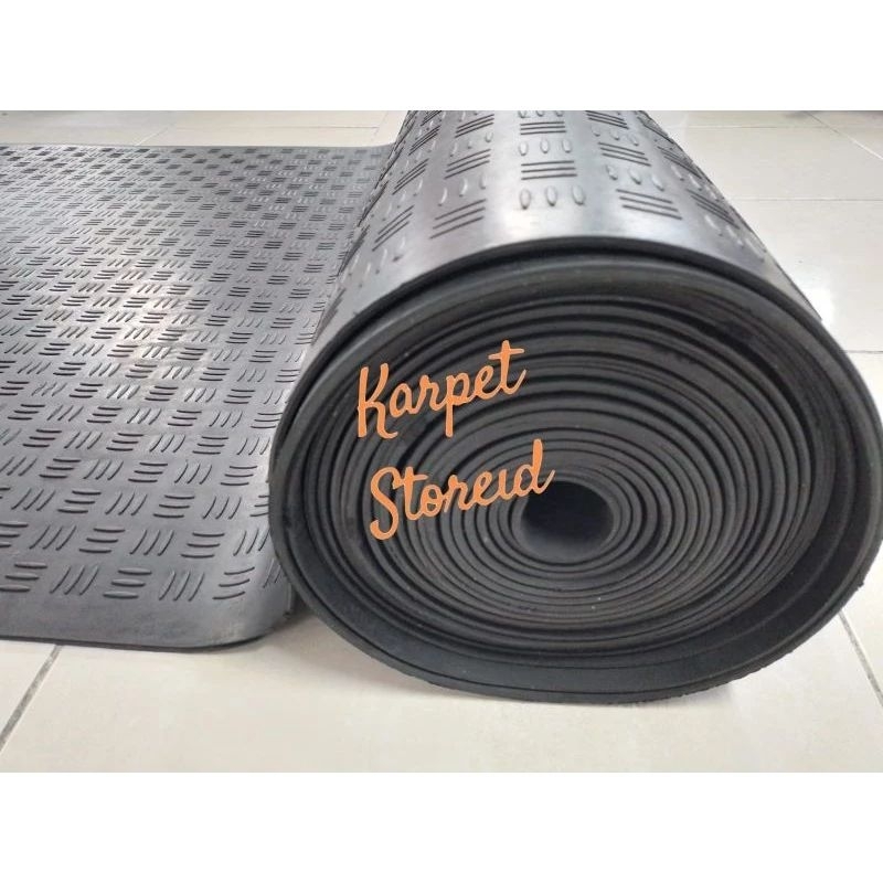 Jual KESET KARET ANTI SLIP MOTIF BODRES UKURAN 180 X 120CM TEBAL 4MM ...