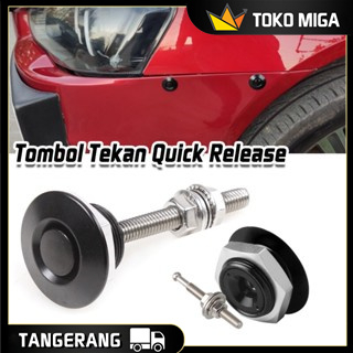 Jual 30mm Tombol Tekan Quick Release Push Button Bonnet Hood Pin ...