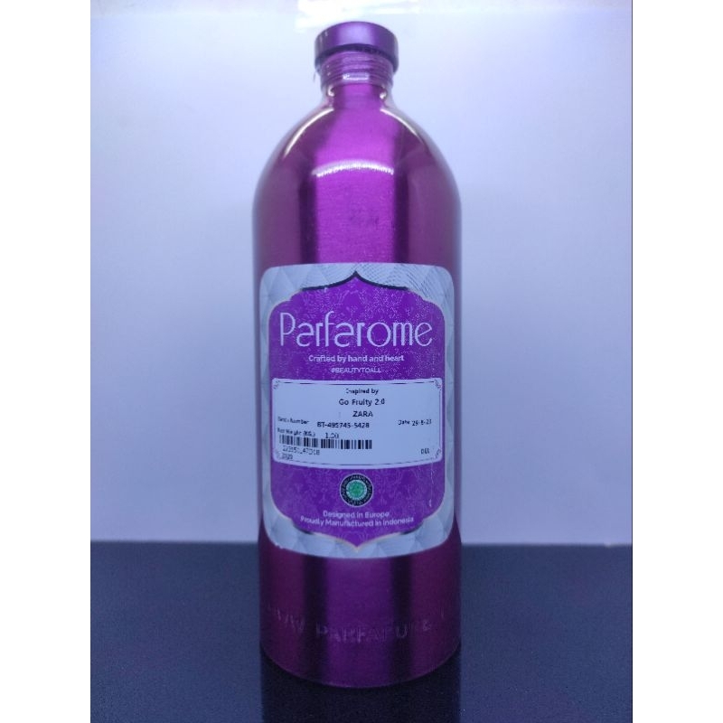 Jual Parfarome Deluxe - ZRA GO FRUITY | Bibit parfume murni segel ...