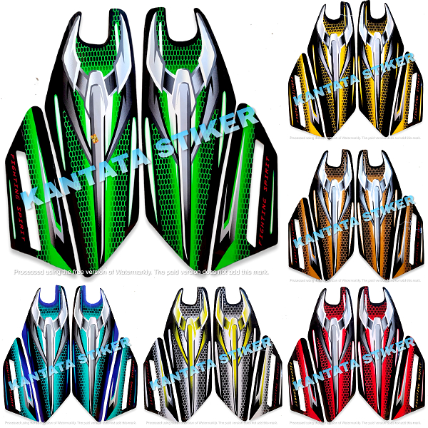 Jual STIKER STRIPING LIS LES BODY MOTOR YAMAHA RX KING 2007 SEPASANG STANDAR FULL SET | Shopee ...