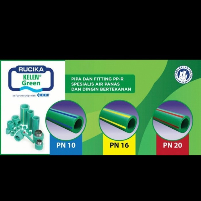 Jual Pipa PPR Rucika 40 mm 1 1/4 Inch PN 10 16 20 Tigris Wavin Panas ...