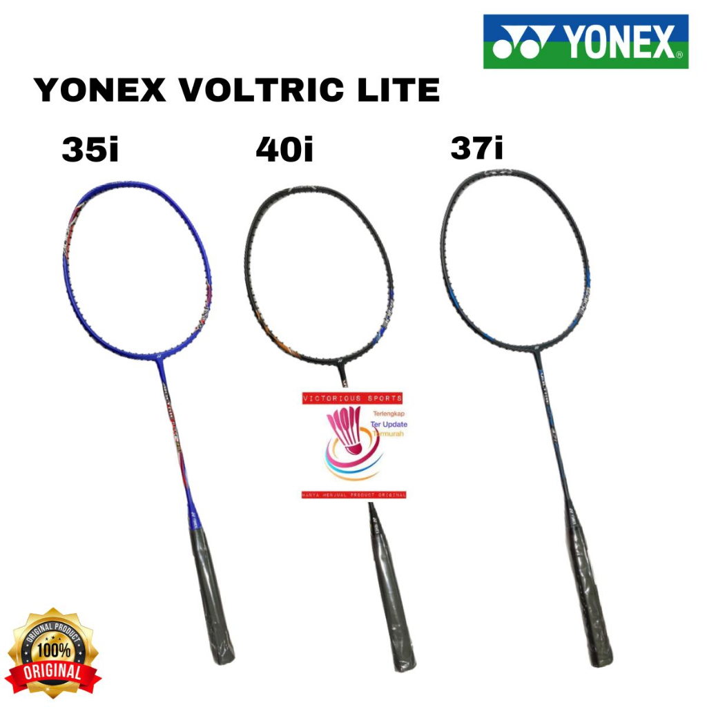 Jual YONEX VOLTRIC LITE 35i / 40i / 47I RAKET BADMINTON ORIGINAL ...