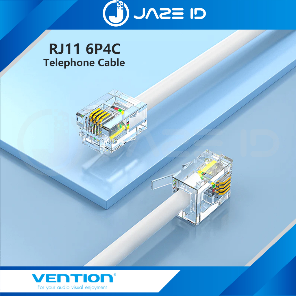 Jual Vention Kabel Line Telepon RJ11 Telp Telfon Telpon Fax | Shopee ...