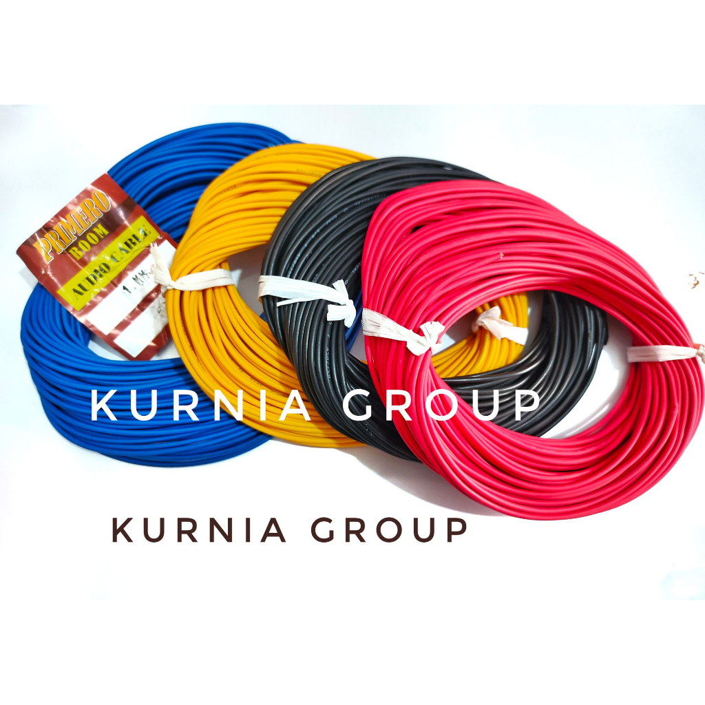 Jual Kabel Body 1mm Serabut NYAF 1roll Isi 25M Cable AWG Kelistrikan Otomotif Motor Serabut isi ...