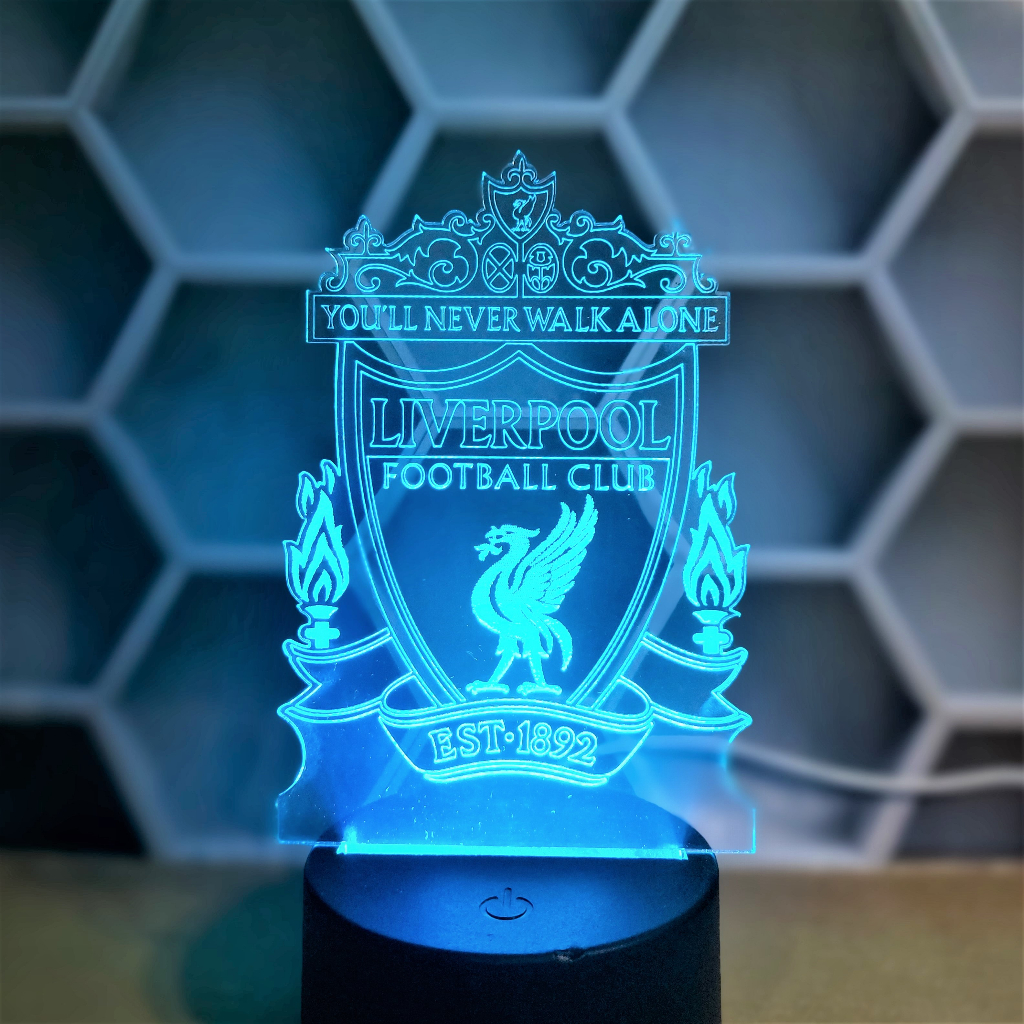 Jual Lampu Hias Lampu Tidur Akrilik LED Liverpool / Standing Lamp ...