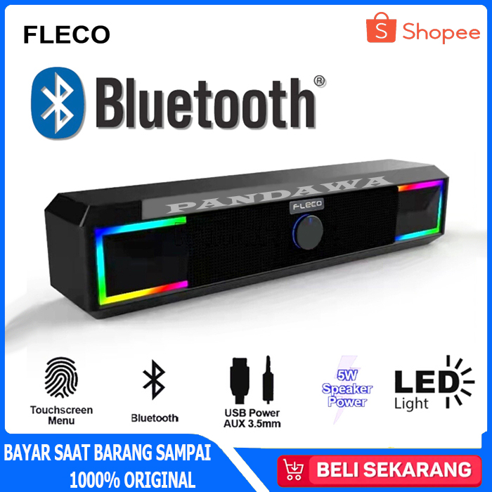 Jual SPEAKER Soundbar BLUETOOTH TOUCH SREEN Dual Connection ORIGINAL 100% F-590BT | Shopee Indonesia