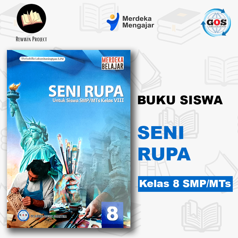 Jual Buku Siswa SENI RUPA Kelas 8 SMP/MTS Kurikulum Merdeka / Penerbit GOS | Shopee Indonesia