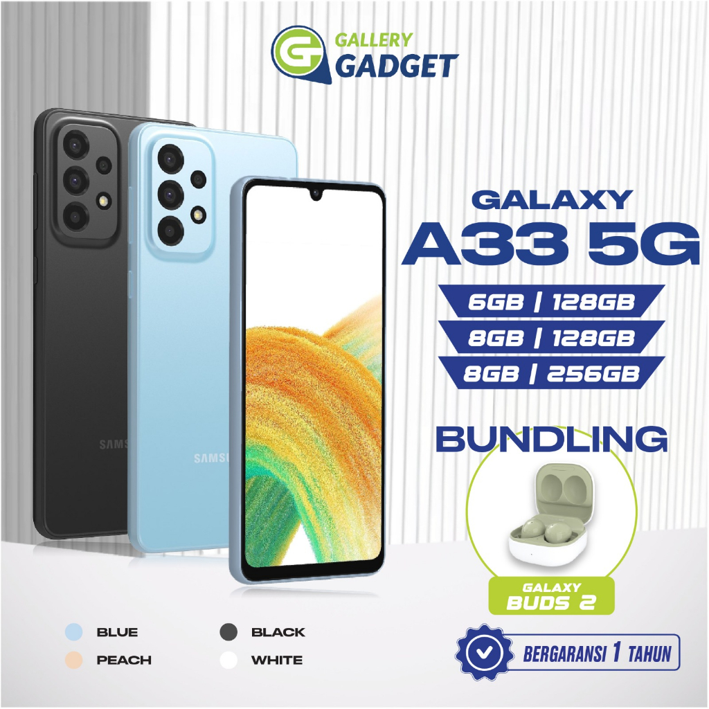 Jual Samsung Galaxy A33 5G 6/128 8/128 8/256GB 6GB 8GB 128GB 256GB 6 8 ...