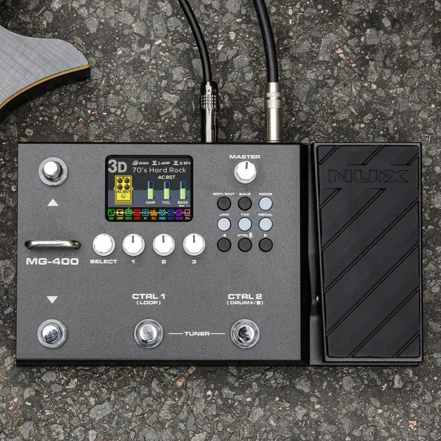 Jual Efek Gitar Nux MG400 MG 400 MG-400 Guitar Modelling Processor ...