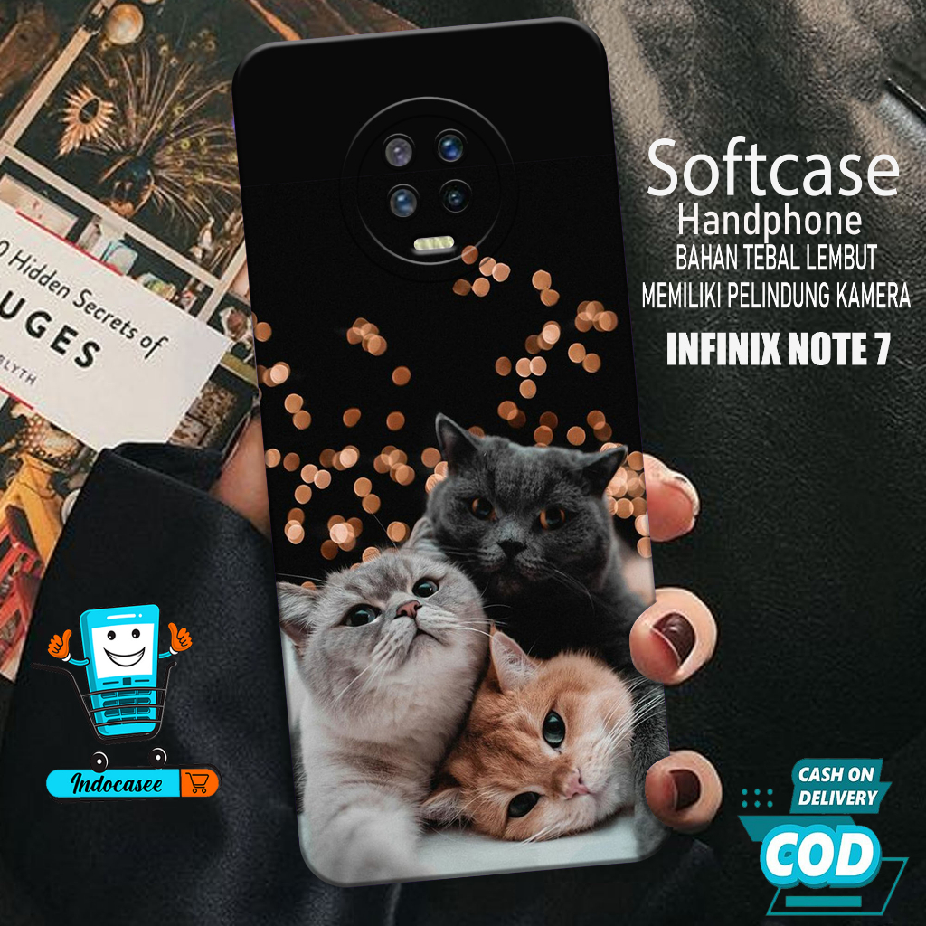 Jual Case Hp INFINIX NOTE 7 - Softcase INFINIX NOTE 7 Terbaru - Casing ...
