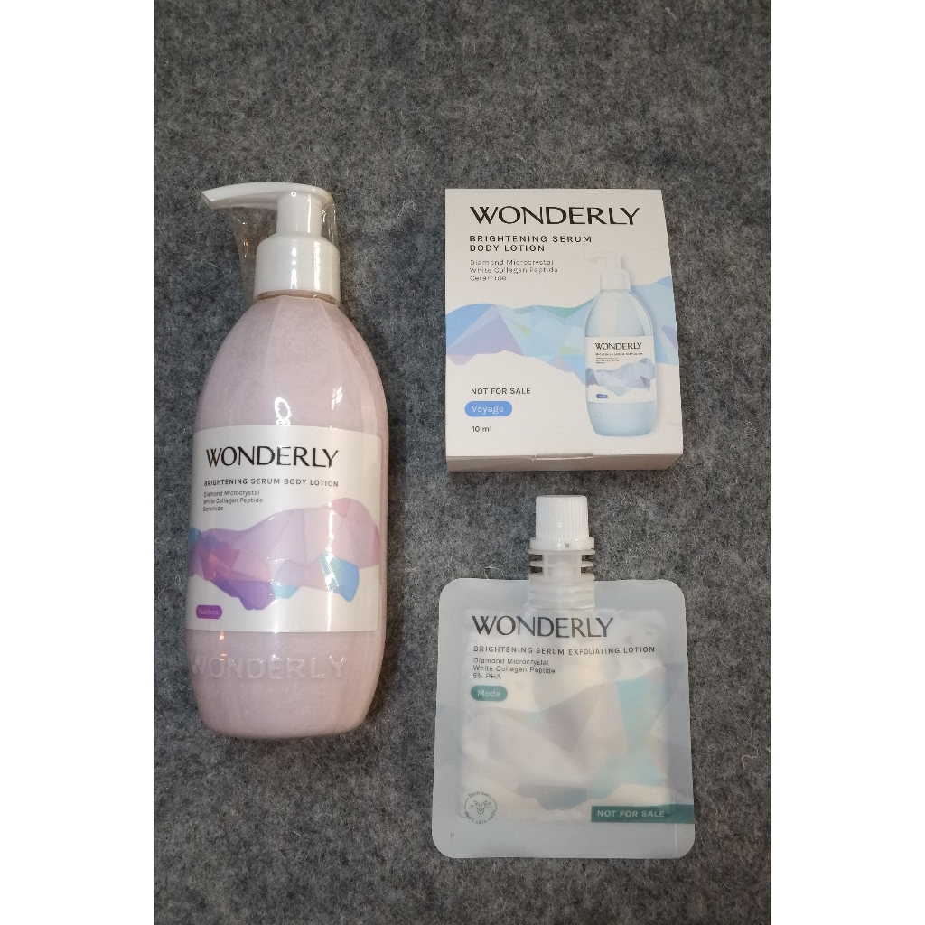 Jual WONDERLY - Brightening Serum Body Lotion Fearless Real Diamond ...