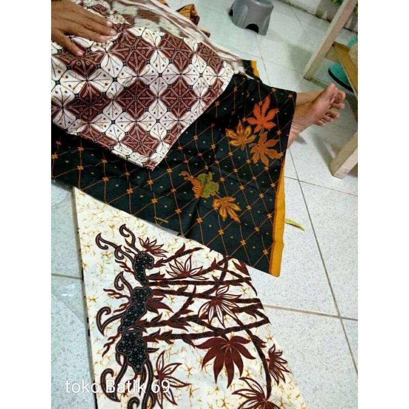 Jual Kain Batik / Batik Halus Solo Cap Cent Batik Print Jarit Kwalitet Tebal Batu Spesial ...