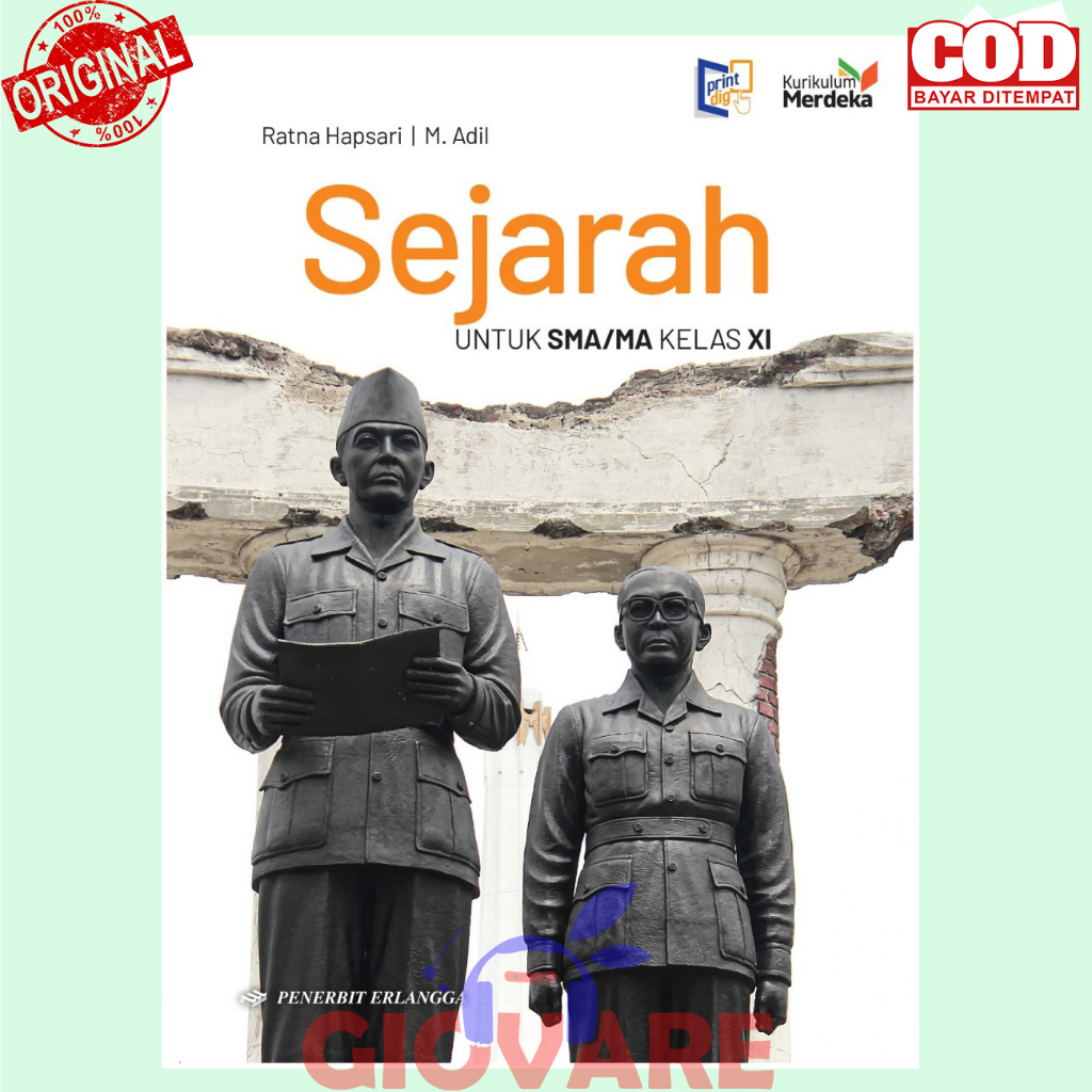 Jual BUKU SEJARAH KELAS 11 ERLANGGA KURIKULUM MERDEKA ORIGINAL | SEJARAH SMA/MA KLS.11/KM ...