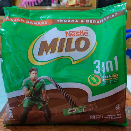Jual Milo Sachet Malaysia 3 in 1 isi 18 stick | Shopee Indonesia