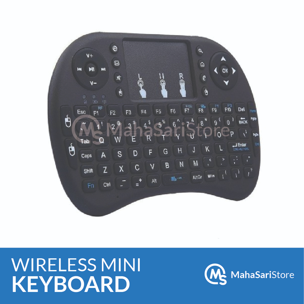 Jual Wireless Mini Keyboard / Remote PC / Laptop / Smart TV / STB ...