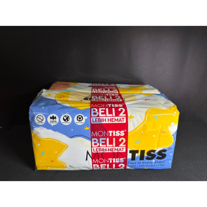 Jual Montiss Tissue 200 sheets | Shopee Indonesia