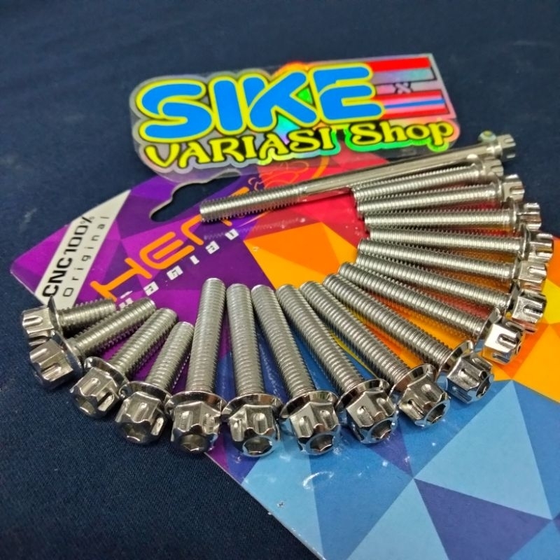 Jual Baud Probolt Cvt Set Beat Scoopy Vario 110 Stenlis New Model Gs1 Original Heng Thailand ...
