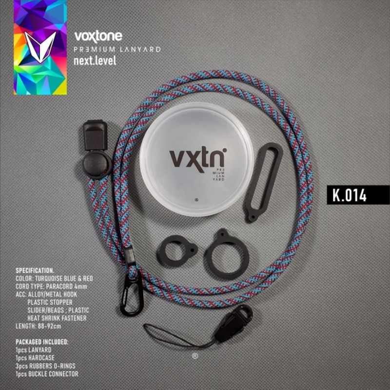 Jual Premium Lanyard - Kalung Pengait untuk HP, ID Card, Flash Disc, Camera - Voxtone Next Level ...