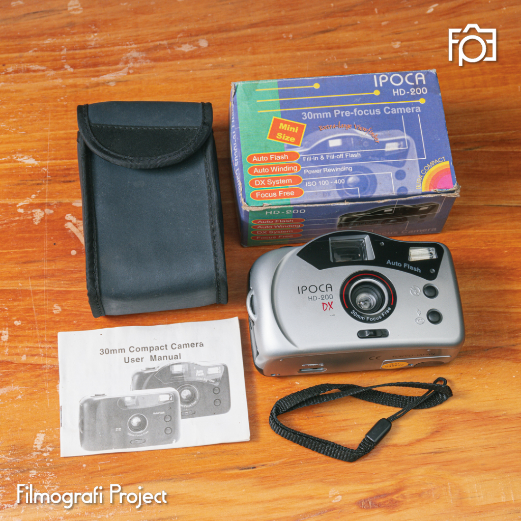 Jual Ipoca HD-200 (New Old Stock) - Kamera Pocket Point & Shoot Analog 35mm | Shopee Indonesia