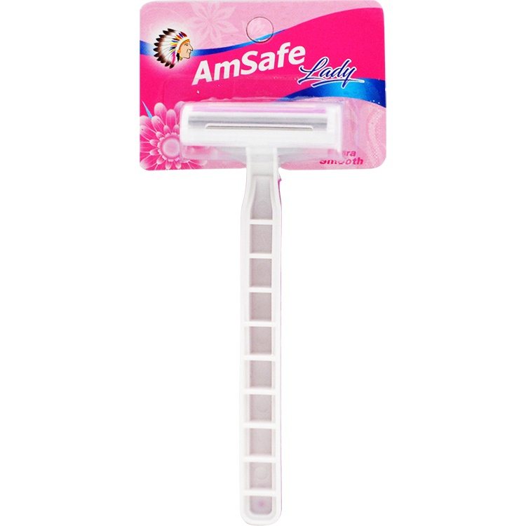 Jual Amsafe Lady 2 - Alat Cukur Silet Ganda | Shopee Indonesia